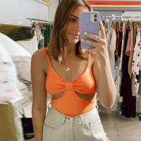 China Sexy Hollow Slim Small Ladies Camisole Tank Tops for sale