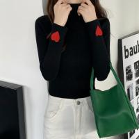 China Autumn Winter Women Knit Sweater , High Neck Knit Sweater for sale