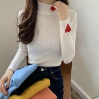 China Autumn Winter Women Knit Sweater , High Neck Knit Sweater for sale