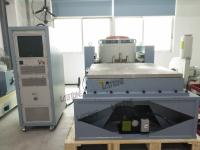 China Air Cooling Vibration Test Table with Head Expander And Controller Sine Force 1 Ton for sale