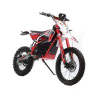 China 2000W 60V Adult Electric Dirt Bike Motorcycle With Brushless Gear Motor for sale