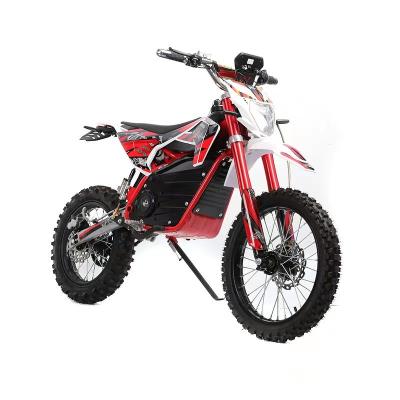 China 2000W 60V Adult Electric Dirt Bike Motorcycle With Brushless Gear Motor for sale