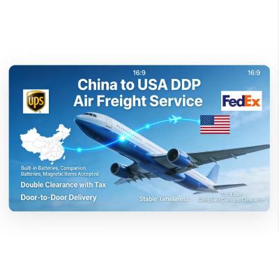 China Built in Battery Air Express DDP Shipping for sale