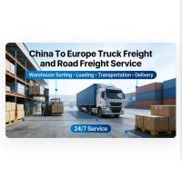 China China to Europe Truck Freight Service , FCL / LCL Shipping Cargo Trucking Services for sale