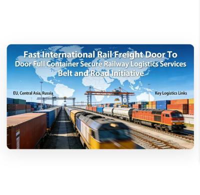 China Door To Door FCL Railway Freight Service Real Time Tracking For Rail Logistics for sale