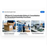 China Custom Kitting Solutions And Consolidation Service For Streamlined Assembly Processes for sale