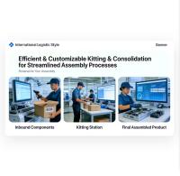 China Custom Kitting Solutions And Consolidation Service For Streamlined Assembly Processes for sale