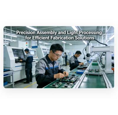China Precision Value Added Light Assembly Service For Efficient Fabrication Solutions for sale