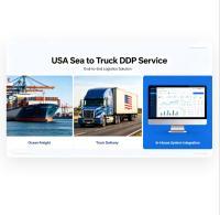 China USA Sea To Truck DDP Service For Reliable Door To Door Logistic for sale