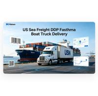 China Delivered Duty Paid DDP Shipments To USA With Express Truck Delivery for sale