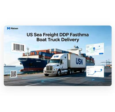 China Delivered Duty Paid DDP Shipments To USA With Express Truck Delivery for sale
