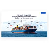 China Oversized Cargo US Sea Freight DDP Shipping With Regular Vessel / Truck Delivery for sale