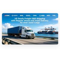 China Oversized Cargo US Sea Freight DDP Shipping With Regular Vessel / Truck Delivery for sale