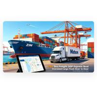 China USA Sea Freight DDP Express Boat Oversized Cargo Truck Delivery Door to Door for sale