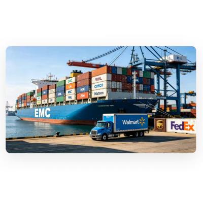 China DDP Shipping to USA Warehouse Last Mile DDP Sea Freight Service for sale