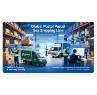 China Global Postal Parcel Sea Shipping Line Fast Delivery International Sea Freight Service for sale