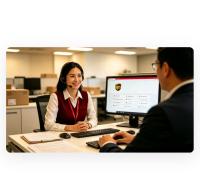 China Compact International Express Shipping , Reliable UPS Express Red Service For Battery Backup for sale