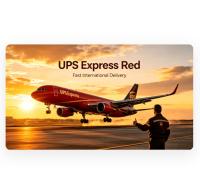 China Compact International Express Shipping , Reliable UPS Express Red Service For Battery Backup for sale