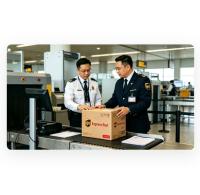 China Compact International Express Shipping , Reliable UPS Express Red Service For Battery Backup for sale