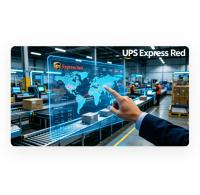 China Compact International Express Shipping , Reliable UPS Express Red Service For Battery Backup for sale