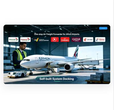 China One stop Air Freight Forwarder Door To Door for Africa Airports for sale