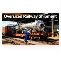 China Oversized / Heavy Cargo Railway Shipment , Cross Border Rail Freight Shipping for sale