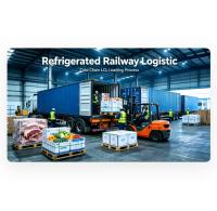 China Cross Border Railway Freight Service , Refrigerated Railway Logistics Solution for sale