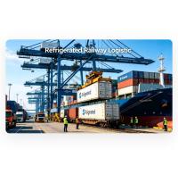 China Cross Border Railway Freight Service , Refrigerated Railway Logistics Solution for sale