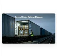 China Special Cargo Railway Haulage Service For Heavy Load Transport / Rail Freight for sale