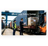 China Special Cargo Railway Haulage Service For Heavy Load Transport / Rail Freight for sale