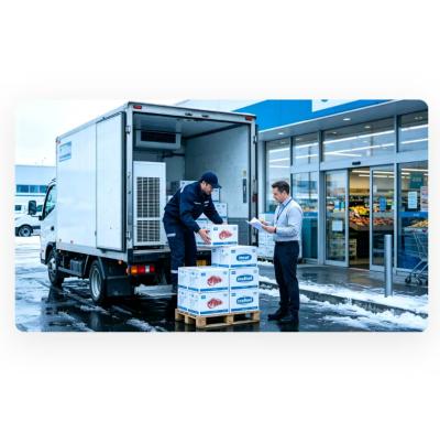 China Reliable Refrigerated Truck Freight Service For Temperature Controlled Cold Chain Logistics for sale