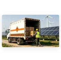 China Hazardous Goods Truck Freight Transport Shipping Fully Compliant Cross Border Road Logistics Service for sale
