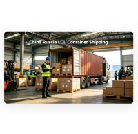 China From China To Russia LCL Container Shipping , Cost Effective Cross Border Ocean Freight Logistics for sale