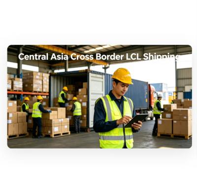 China Central Asia Cross Border Shipping , LCL International Shipping Freight for sale