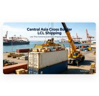 China Central Asia Cross Border Shipping , LCL International Shipping Freight for sale
