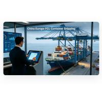 China Sea Freight China To Europe FCL Container Shipping for General Cargo for sale