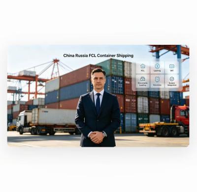China China To Russia FCL Container Shipping Service , Reliable Full Container Load Freight for sale