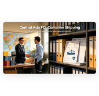China Central Asia FCL Container Shipping Sea Freight For Full Container Load Transport for sale