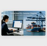 China Central Asia FCL Container Shipping Sea Freight For Full Container Load Transport for sale