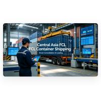 China Central Asia FCL Container Shipping Sea Freight For Full Container Load Transport for sale