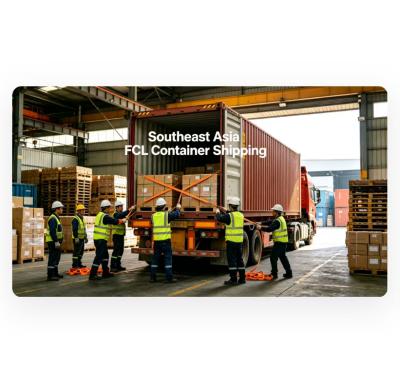 China Southeast Asia FCL Container Shipping Service For Full Container Load Freight Transport for sale