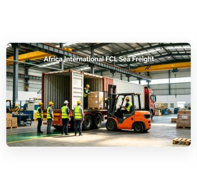 China Africa International FCL Sea Freight Shipping , Full Container Load Logistics for sale