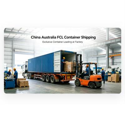 China FCL Sea Shipping From China To Australia Sea Freight Logistics for sale