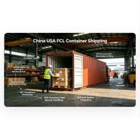 China Full Container Load FCL Sea Freight From China To USA Factory Direct FCL Loading for sale