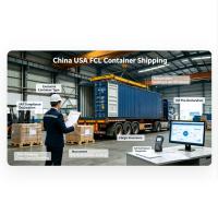 China Full Container Load FCL Sea Freight From China To USA Factory Direct FCL Loading for sale