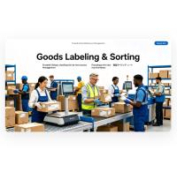 China Standard Warehouse And Fulfillment Services Goods Labeling & Sorting Service for sale