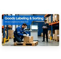 China Standard Warehouse And Fulfillment Services Goods Labeling & Sorting Service for sale