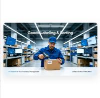 China Standard Warehouse And Fulfillment Services Goods Labeling & Sorting Service for sale