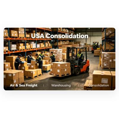 China USA Consolidation Service Reliable Delivery For Efficient Logistics for sale