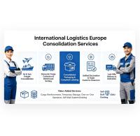China Europe Consolidation Shipping Services For Financial Stability Economic Integration for sale